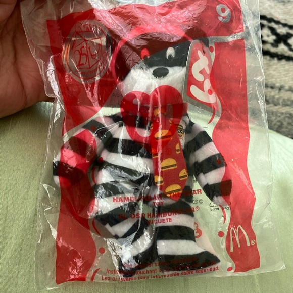 MCDONALD TY HAPPY MEAL | Toys | Ty Hamburglar 9 Teenie Beanie Dual ...